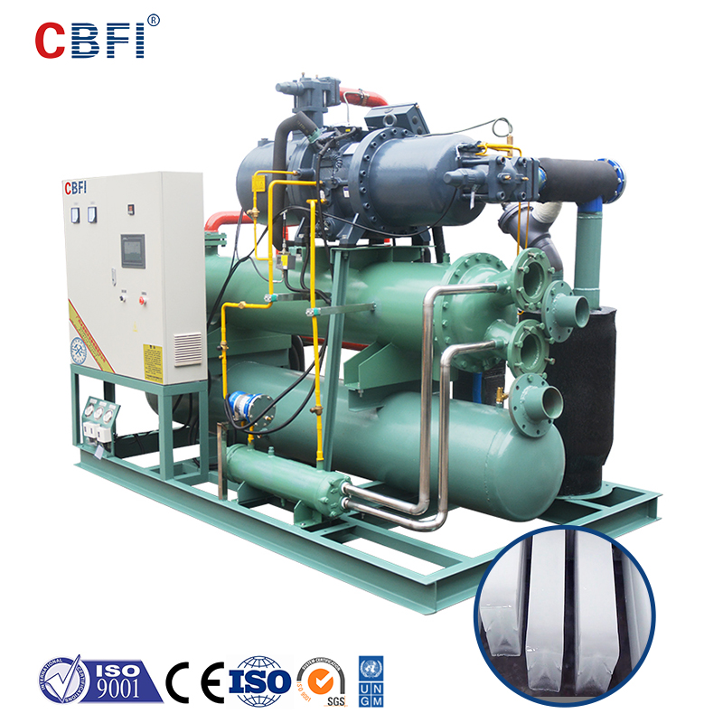Cbfi Bbi200 20tons Per Day Salt Water ice Block Machine | Cbfi