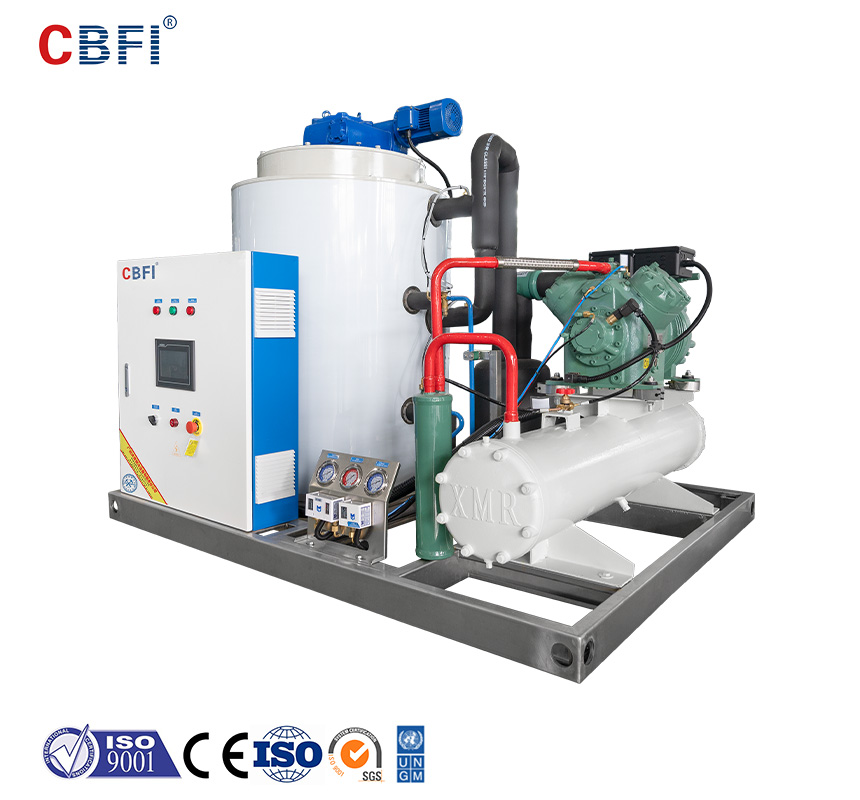 Application of flake ice machine in deep processing of aquatic products ...